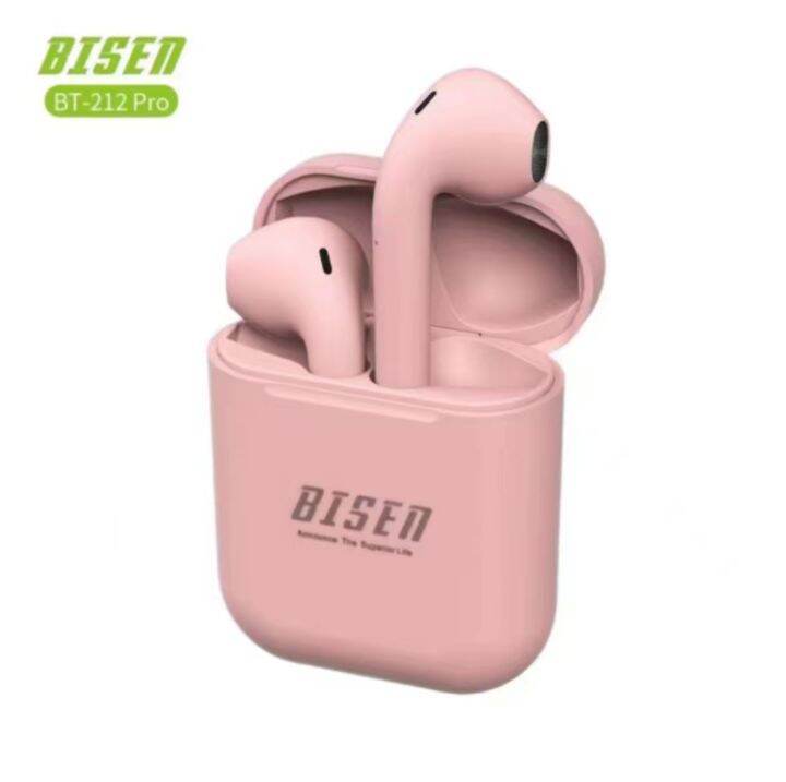 BISEN BT-212 i12 TWS Bluetooth Wireless Earphone Inpods 12 Macaron ...