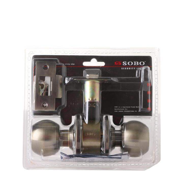 Sobo Antique Brass Bed and Bath Door Lock Set | Lazada PH