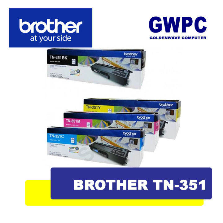 Brother TN-351 DR-351 Genuine Toner Drum Cartridge TN351 DR351 WT 320CL | Lazada PH
