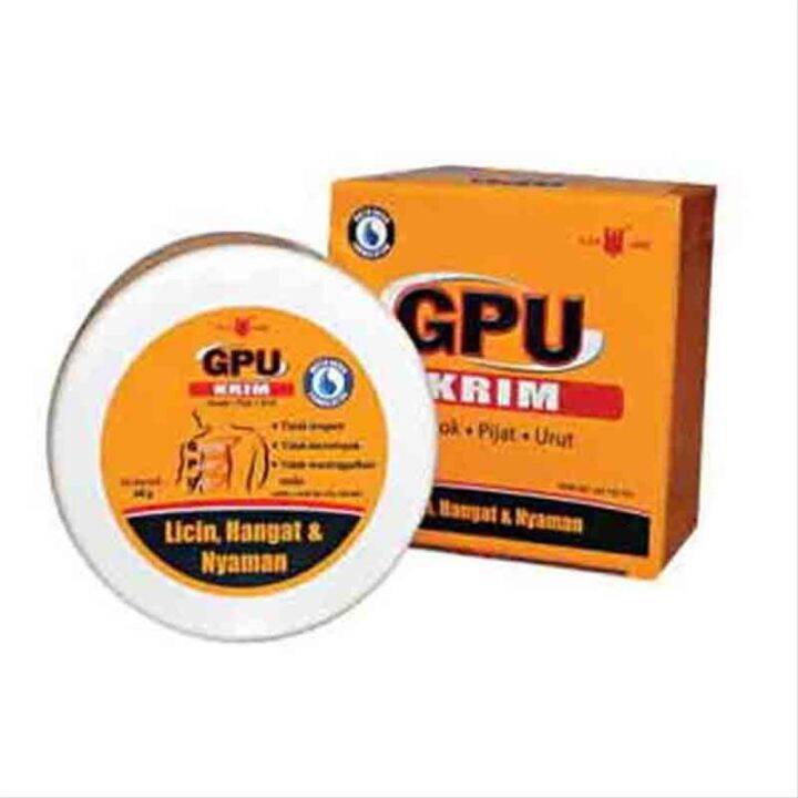 GPU CREAM 250GR, CREAM PEGAL LINU NYERI OTOT PERSENDIAN UKURAN 250GR ...