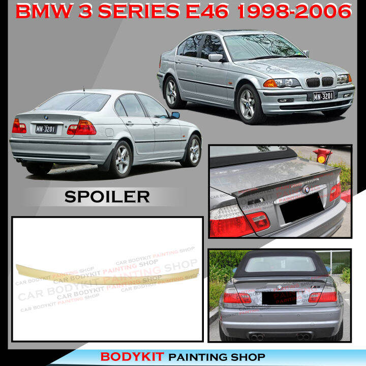 BMW 3 SERIES E46 1998-2006 E46 STYLE CAR SPOILER TRUNK SPOILER ...