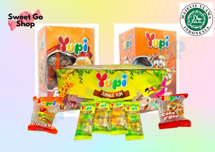 [BACA DESCRIPTION] HALAL YUPI GUMMY GULA-GULA JAJAN VIRAL ZAMAN DULU ...