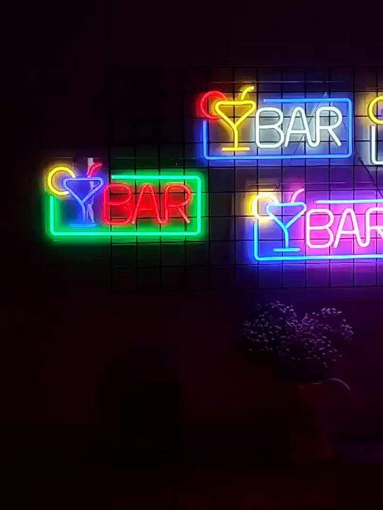 led Neon Light Source Lighting Shape Transparent Backboard Neon ...