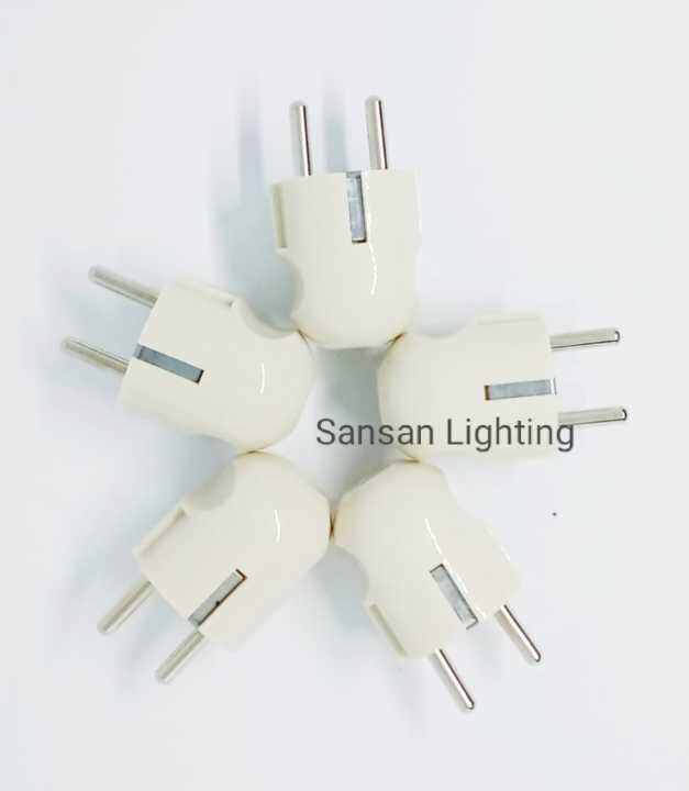 Steker Arde COLOKAN BULAT ARDE Visalux Putih TERMINAL KUNINGAN ASLI SNI | Lazada Indonesia