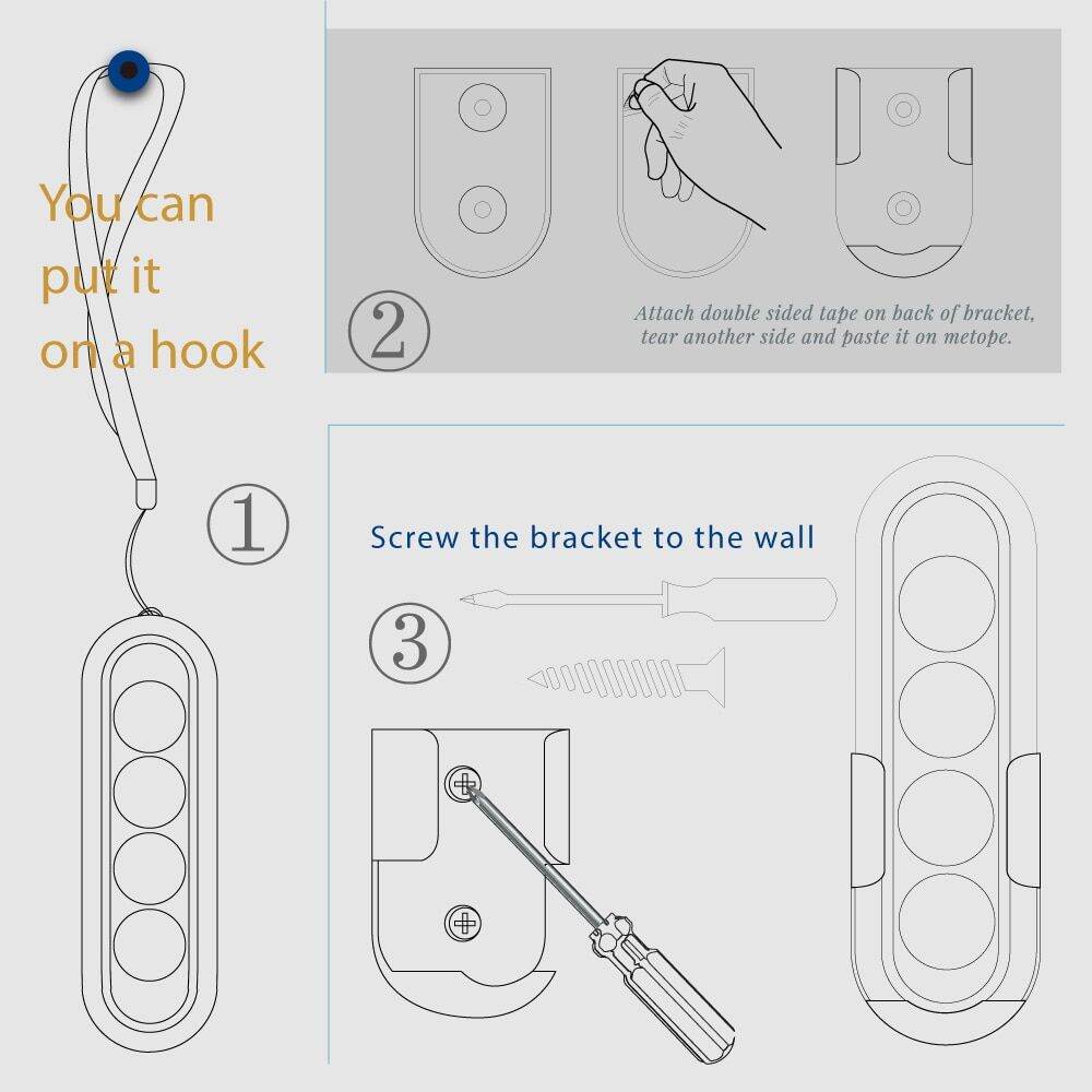 LoraTap ZigBee 3.0 Wireless 6 Push Button Remote Tuya Scene Automation ...