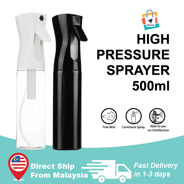 High pressure spray bottle Hand Pressure Fine Mist Sprayer Alcohol ...