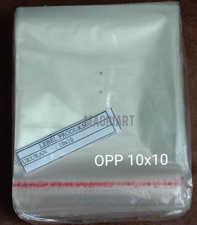 Plastik OPP 10x10 | Lazada Indonesia