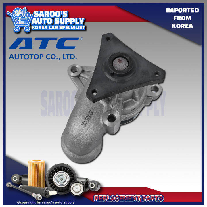[ATC] Water Pump For Hyundai , Kia Brand , Made In korea, Replacement ...