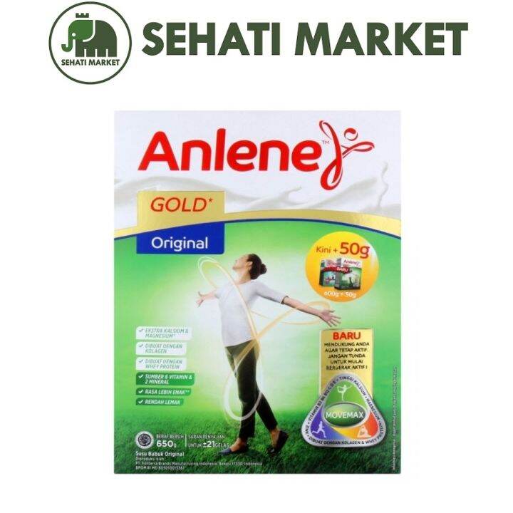 ANLENE GOLD ORIGINAL 650gr | Lazada Indonesia