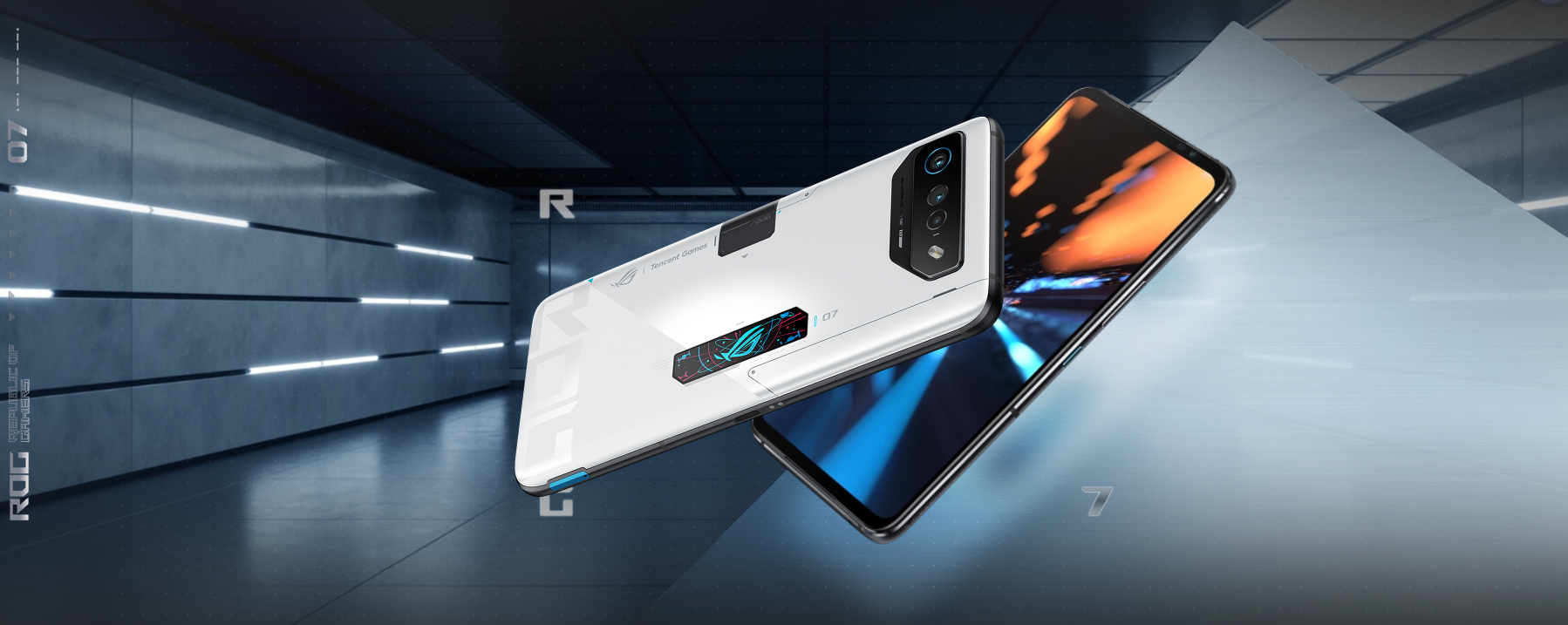 ASUS ROG Phone 7 Pro Snapdragon 8 Gen2 5G สมาร์ทโฟน 6000mAh แบตเตอรี่ 1 ...