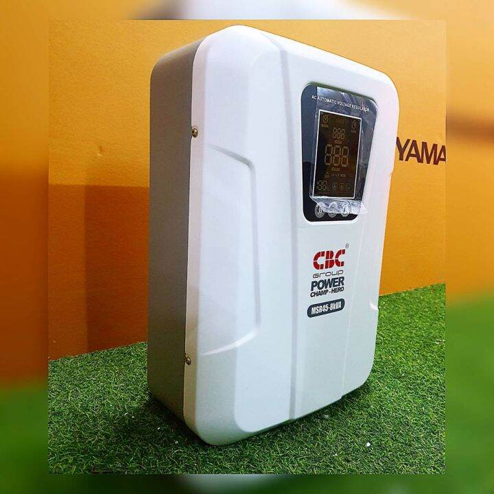 CBC เครื่องปรับแรงดันไฟฟ้าอัตโนมัติ รุ่น MSR70-20KVA (SINGLE PHASE) จอแดงผล LED สามารถรับแรงดัน ...