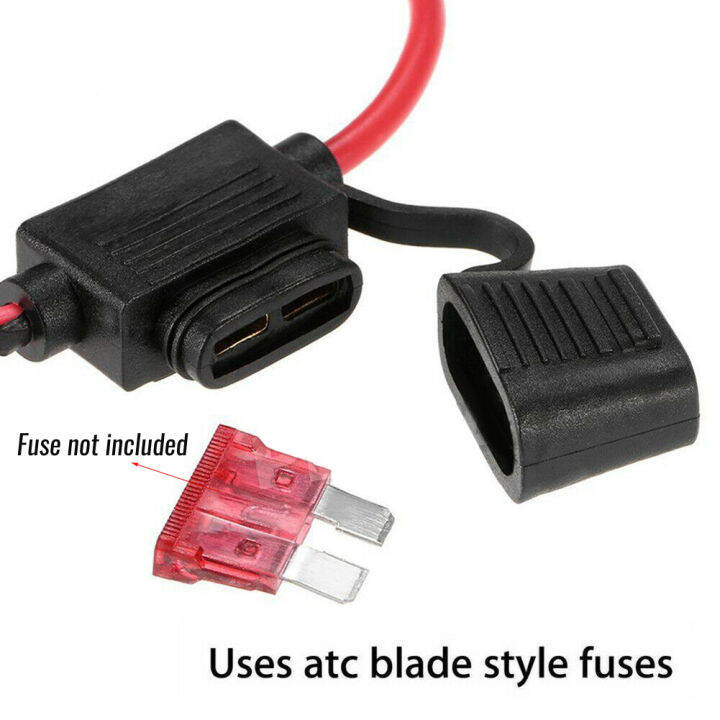 1 12V Fuse Holder Inline Cover With 40A X Blade | Lazada PH