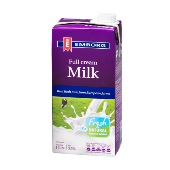 Emborg: Milk Full Cream (1L) | Lazada PH