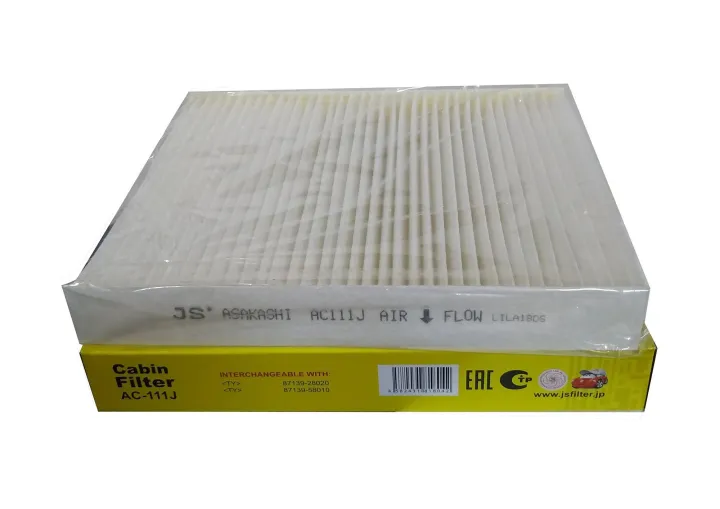 JS Cabin Filter AC-111J for Toyota Fortuner ( 2016 - 2022) / Toyota Innova ( 2016 - 2022 ...