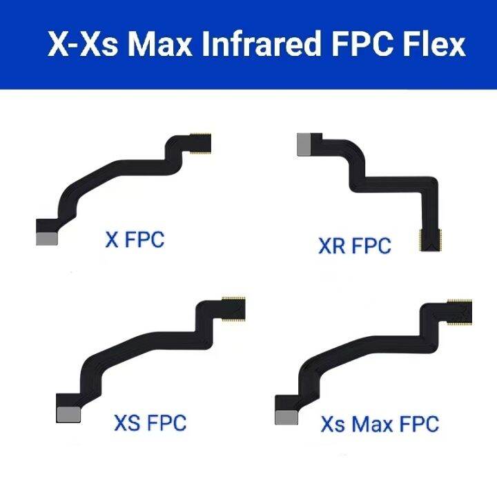 JCID AIXUN Face ID Infrared FPC Flex For iPhone X XR XS XSM 11 12Mini ...
