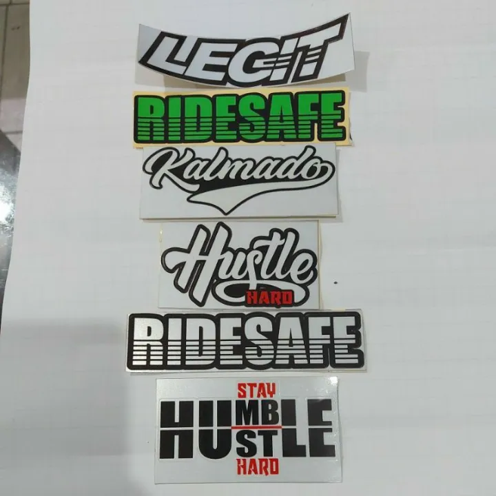 Thai inspired reflectorized stickers | Lazada PH