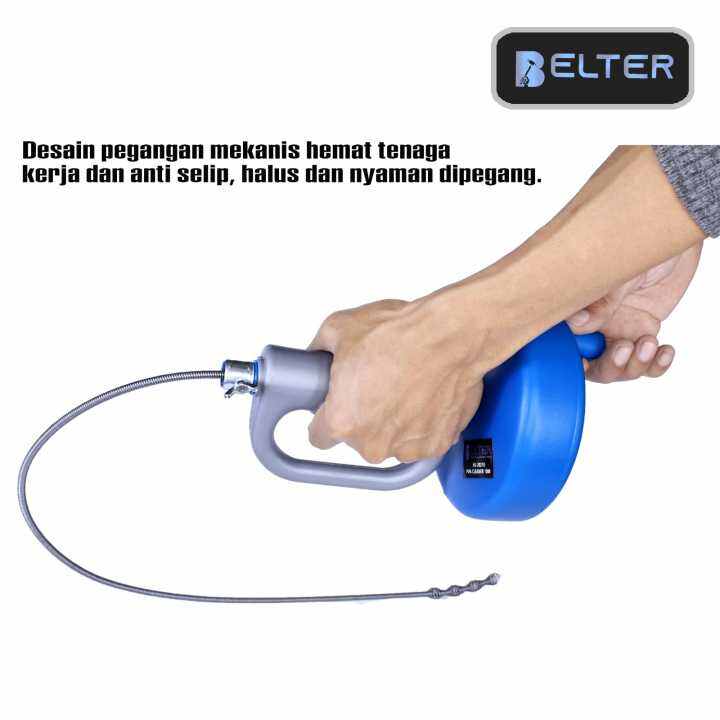 BELTER Pipe Cleaner 10M Alat Pembersih Saluran Pipa Anti Mampet TRD TOOL | Lazada Indonesia