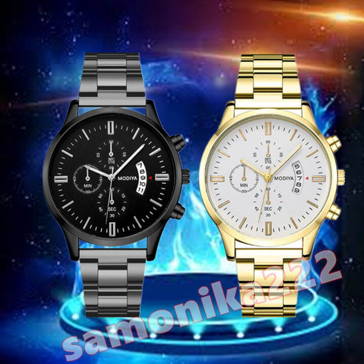 ใหม่ล่าสุด นาฬิกาข้อมือ Modiya วงหน้าขนาดใหญ่ และ ปฏิทิน นาฬิกาข้อมือ ...
