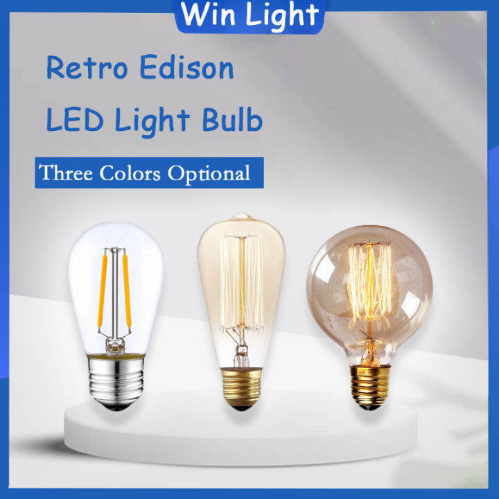 Edison Bulb Retro LED Filament Bulbs Retro Bulb LED Bulb E27 Edison ...