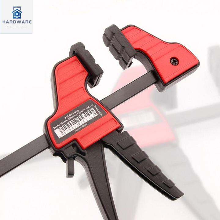 LTMGZ 4 Inch Quick Grip Clamp F Style Carpenter Tool DIY Hand Tool Wood ...