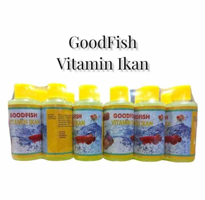 GOODFISH 1 lusin VITAMIN IKAN HIAS VITAMIN IKAN DISCUS 100 ML | Lazada Indonesia