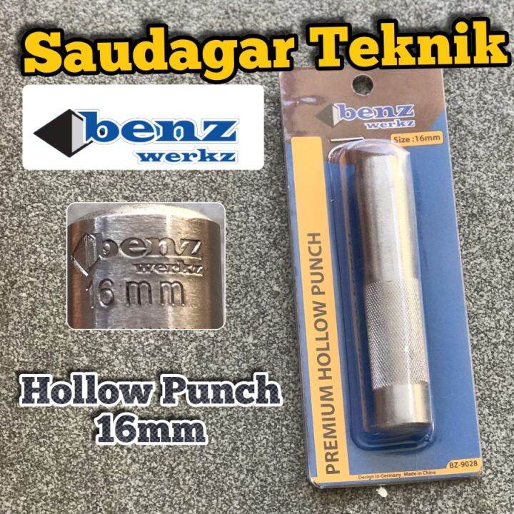 Hollow Punch Benz 16 mm Plong Pembuat Lubang 16mm Pembolong plat 16 m ...