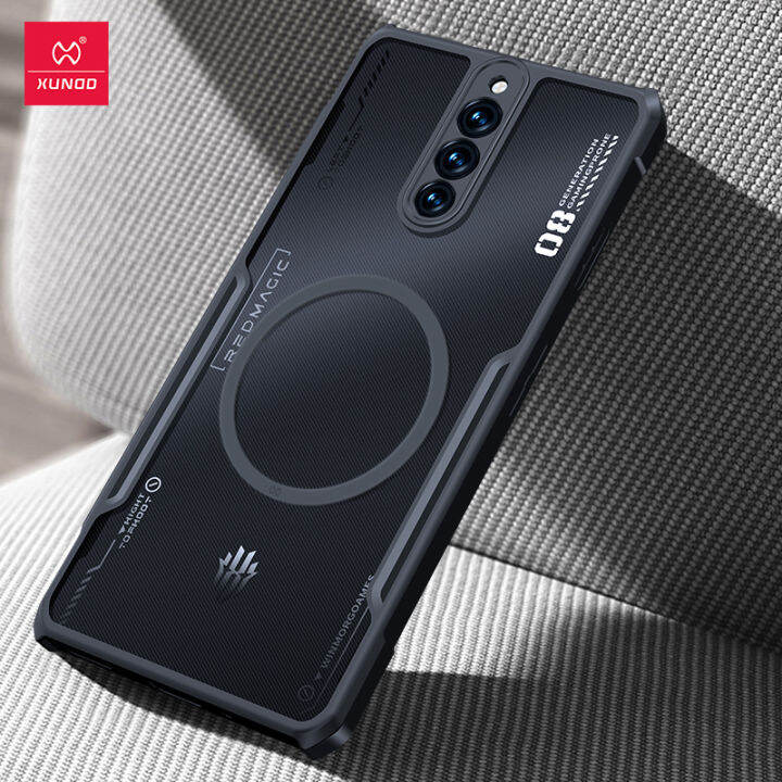 ZTE Nubia Red Magic 8 Pro Plus เคสแม่เหล็กติดโทรศัพท์ XUNDD ถุงลมนิรภัย ...