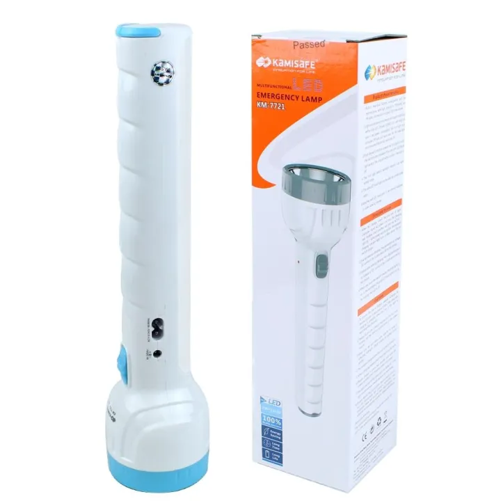 Telecorsa ไฟฉาย โคมไฟฉุกเฉิน KM-7721 รุ่น KM-7721-01a-Song | Lazada.co.th