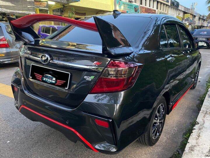 Perodua Bezza 2016 - 2021 ( Fc Type R ) Spoiler - 𝐍𝐎 𝐏𝐀𝐈𝐍𝐓 - FRP | Lazada