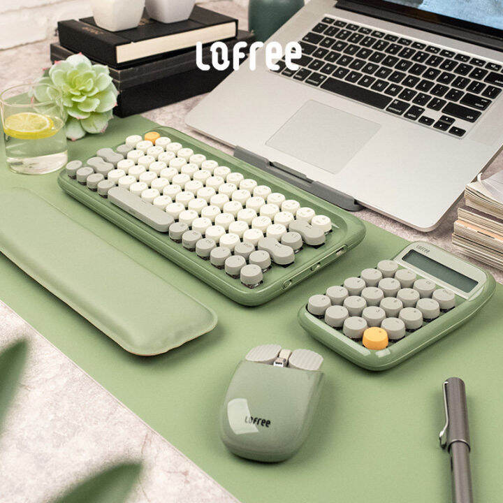 Lofree keyboard set dot Bluetooth Wireless Mechanical Keyboard Gift Set ...