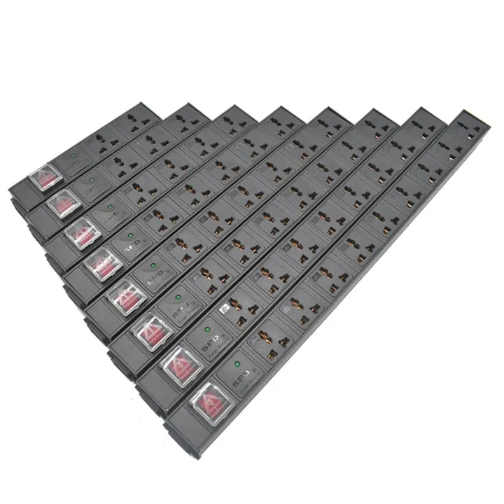 [Hot K] PDU power strip 2/3/4/5/6/7/8/9 Unit Universal output socket Network Cabinet Rack Switch ...