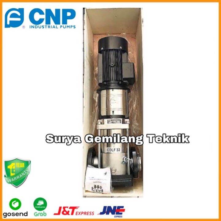 Pompa Air Booster Multistage CNP CDLF 32-20-2 3KW 4HP 380V Centrifugal | Lazada Indonesia