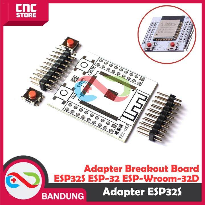 ADAPTER BREAKOUT BOARD FOR ESP32S ESP-32 ESP-WROOM-32D | Lazada Indonesia ADAPTER BREAKOUT BOARD FOR ESP32S ESP-32 ESP-WROOM-32D | Lazada Indonesia