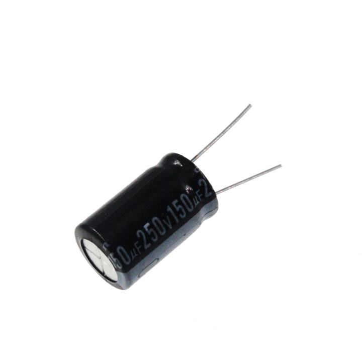 5PCS 150uF 250V 150MFD 250Volt 16*25mm Aluminum Electrolytic Capacitor ...