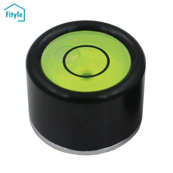Fityle Round Bubble Level Circular Accuracy Leveling Horizontal Inclinometers Calibration Bubble ...