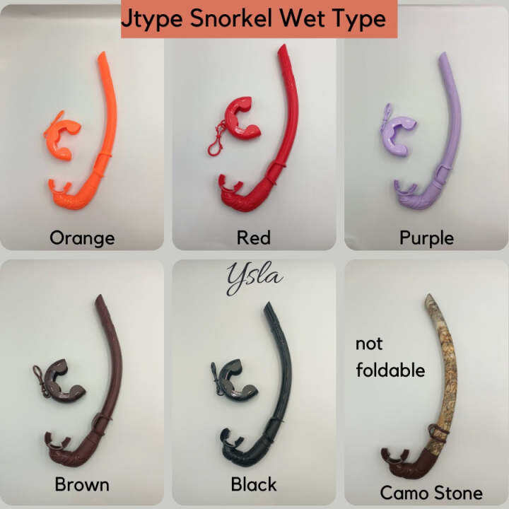 Freedive Snorkel for Dynamic Apnea Swimming Snorkel Dive Snorkel J-Type ...