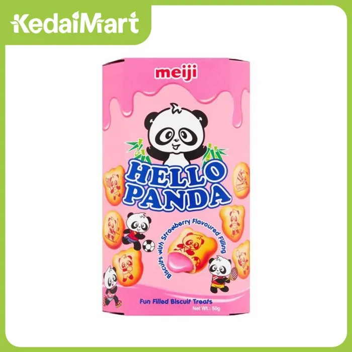 Meiji Hello Panda Rasa Strawberry 45 Gram | Lazada Indonesia