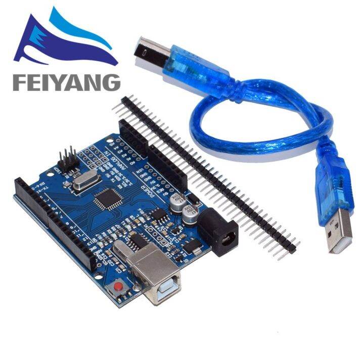 10PCS With Cable UNO R3 Development Board With CH340 Chip ATMEGA328 ...