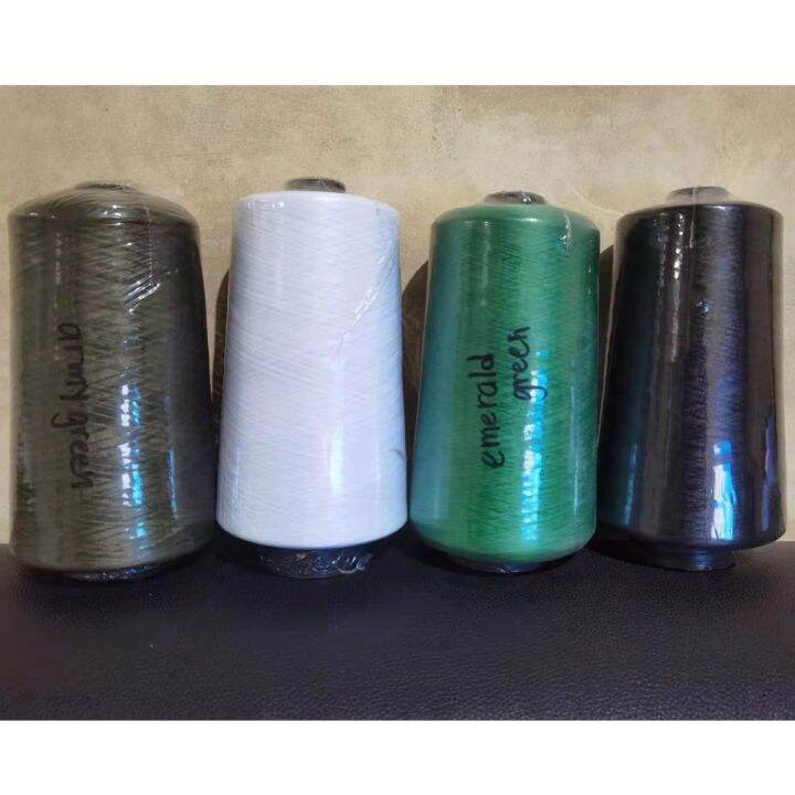 FOR EDGING..Nylon Sinulid thread black and white 500grams or half kilo ...