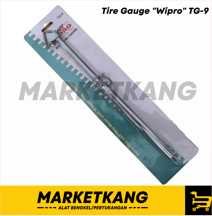 TIRE PRESSURE GAUGE ALAT UKUR TEKANAN ANGIN BAN "WIPRO" TG-9 | Lazada ...