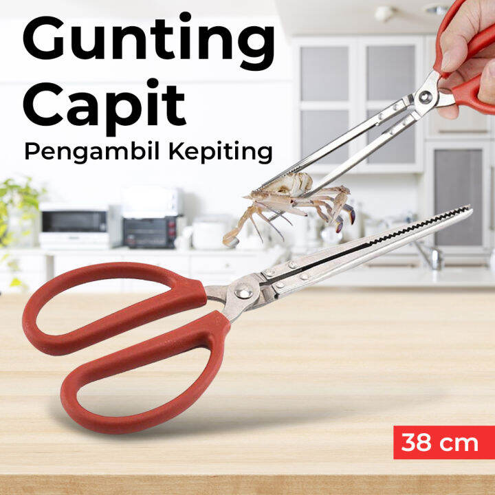 Gunting Capit Pengambil Kepiting / Masak Kepiting Lebih Mudah / Gunting ...