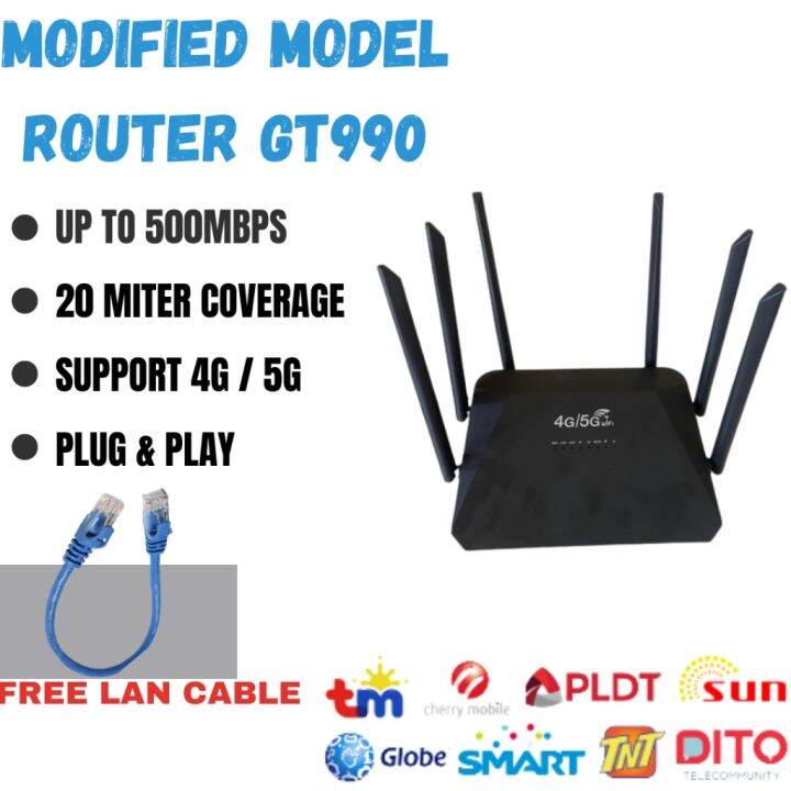 Flash sale ☬ Delivery Modified WIFI Modem GT990 Router Hotspot LTE ...