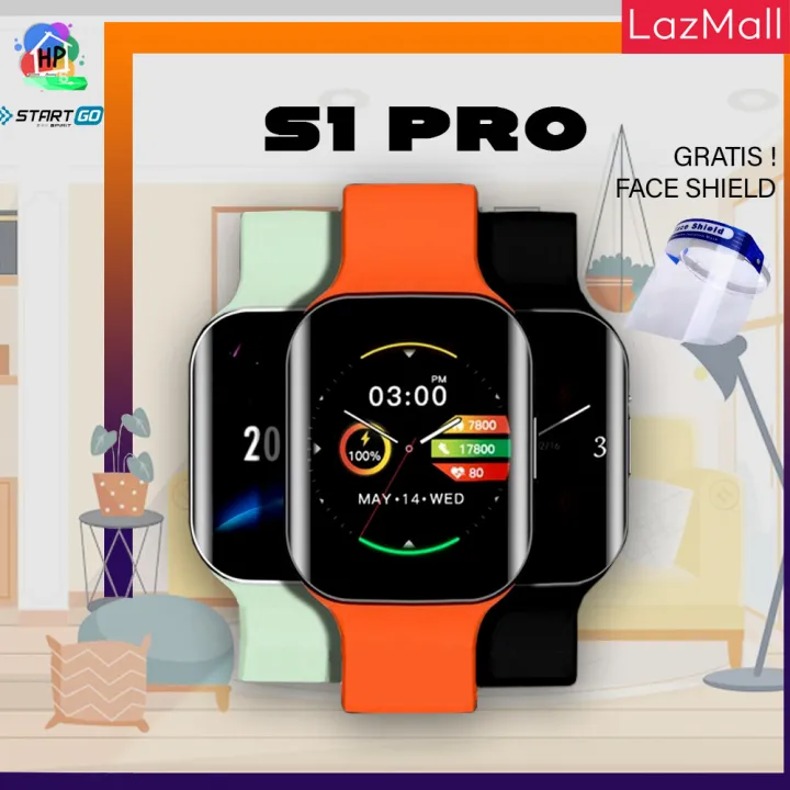 StartGo S1 Pro Smart Watch Jam Tangan Pintar Waterproof IP68 Garansi ...