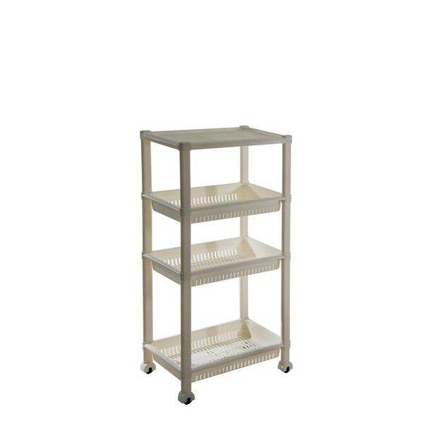 +CLOVER Wheelie 3 Tiers Rectangular Rack / Wheelie Basket / Trolley ...