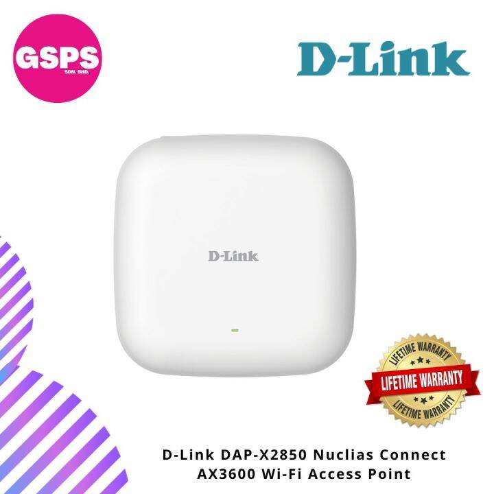 D-Link DAP-X2850 Nuclias Connect AX3600 Wi-Fi Access Point | Lazada