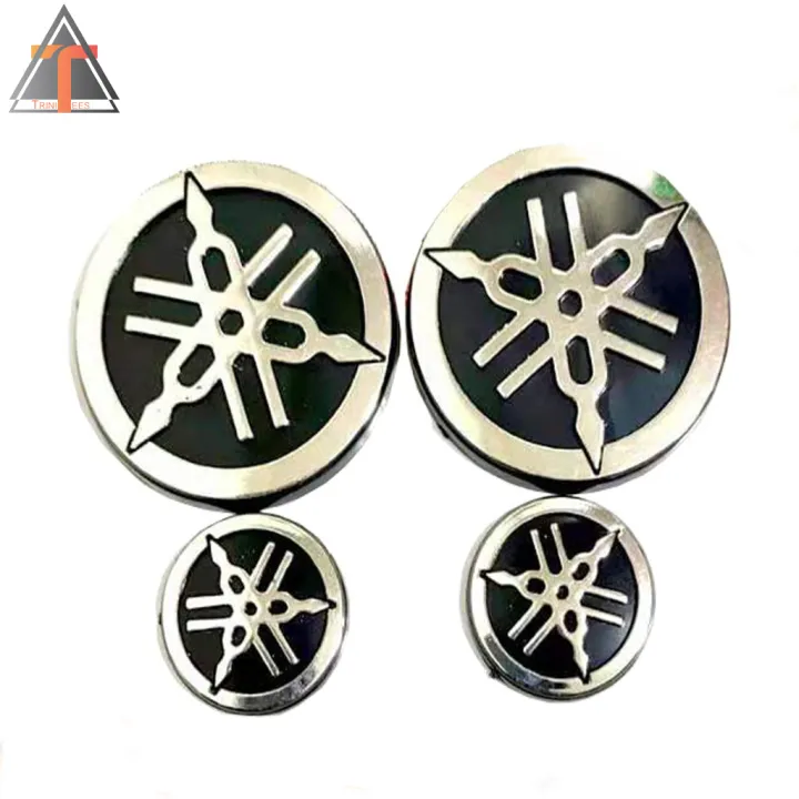 Motorcycle Yamaha Tuning Fork Logo Emblem 4pcs-1set | Lazada PH