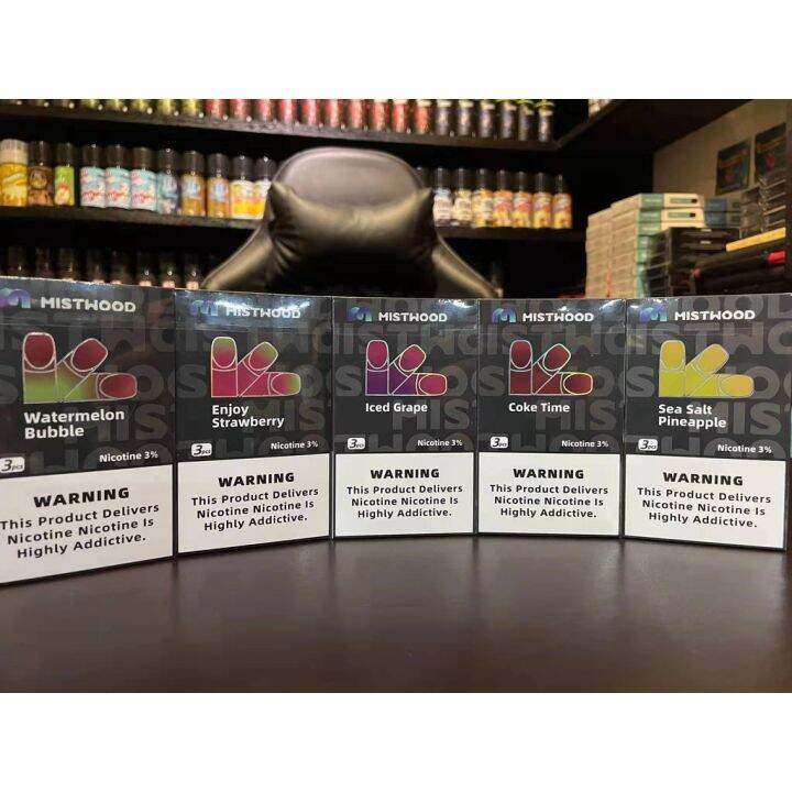 Mistwood vape 3in1 pods juice 5flavor Watermelon Coke iced grape ...