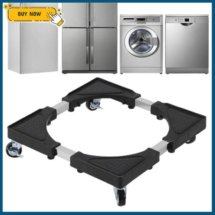 Adjustable Stand Fridge Refrigerator Holder With Wheels Shockproof ...