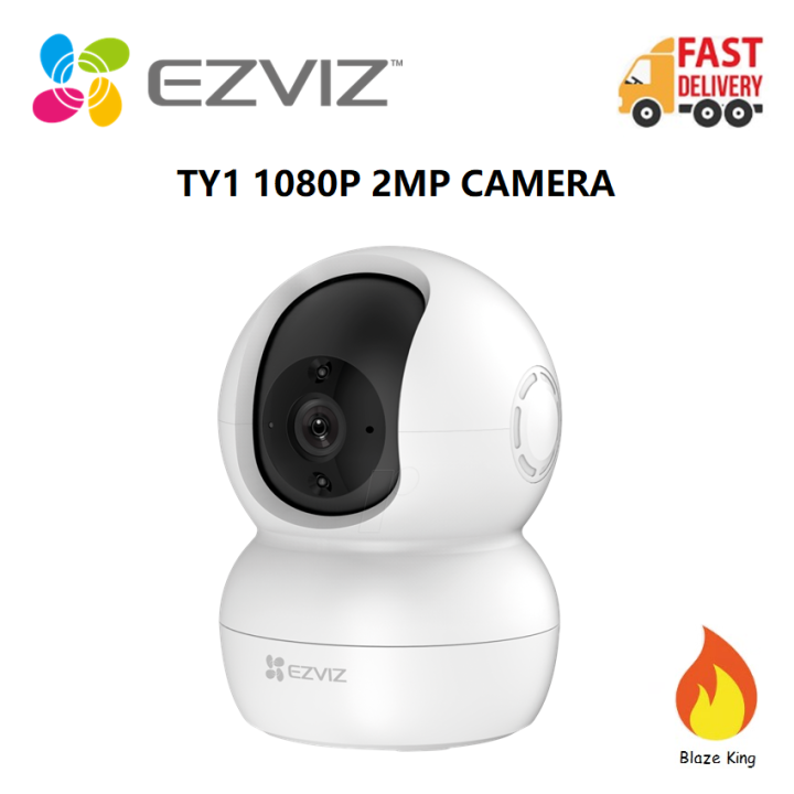 EZVIZ TY1 1080P (2MP) Full HD Resolution Pan & Tilt Wireless CCTV ...