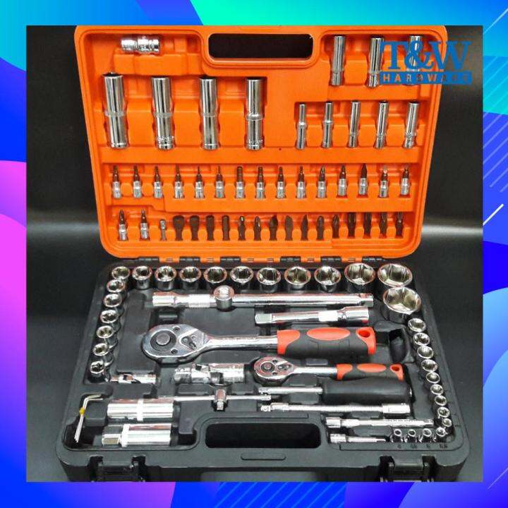 94pcs Ratchet Box Socket Set Box Set Spanner Set Wrench Set Tools Set ...